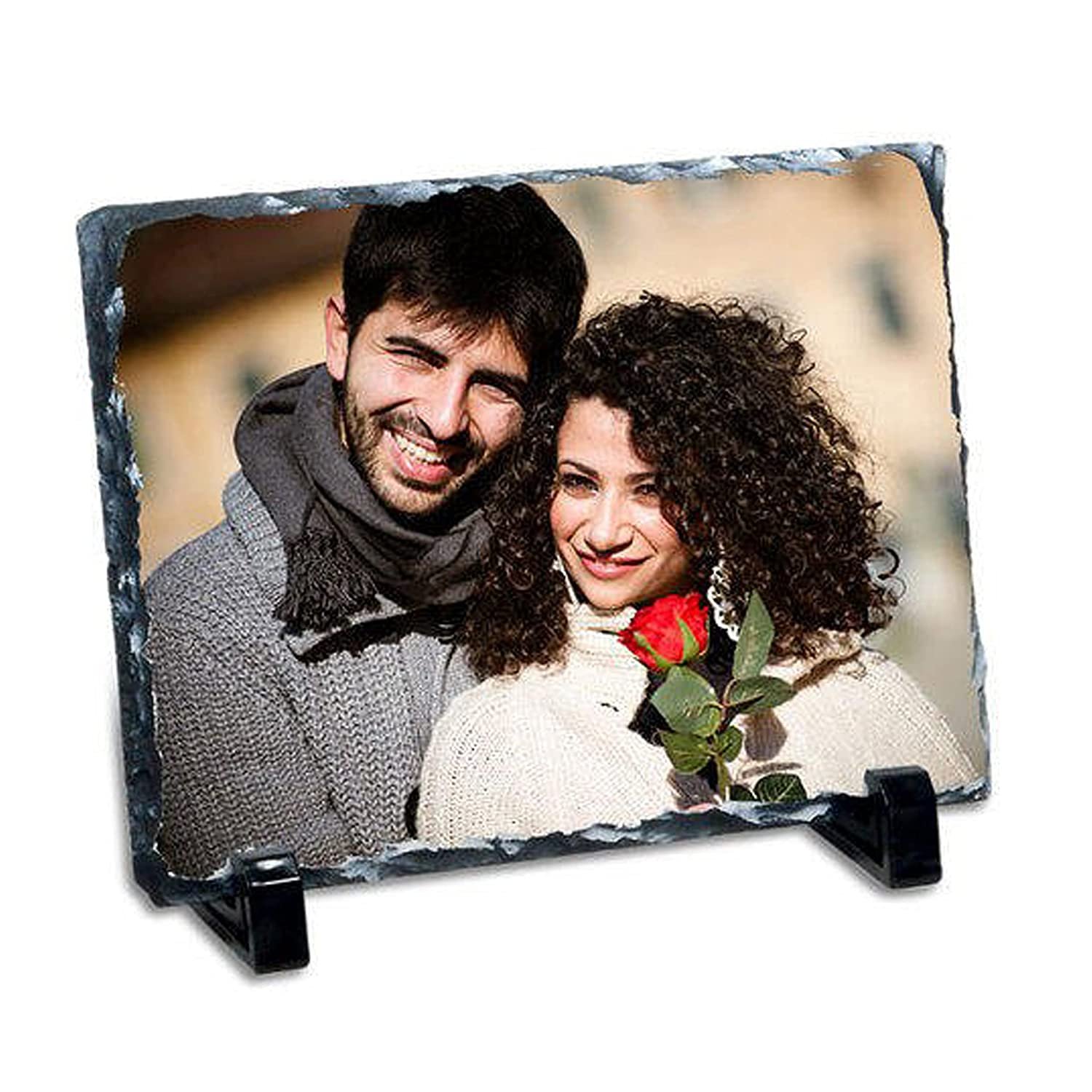 Rock Slate Photo 15 x 15cm Square Shape Custom Printed Rock Slate ...